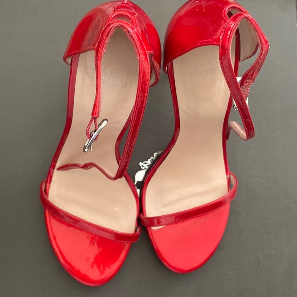 Stuart Weitzman Red Heel - Gem